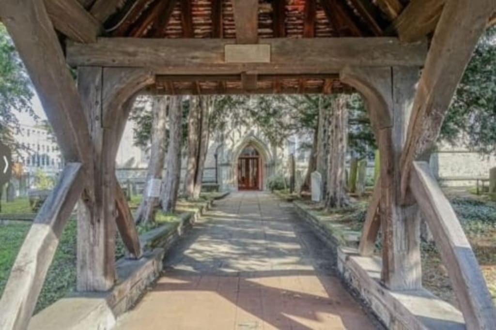 Burial Party at Beckenham Parish Church – Raymond G. Taylor
